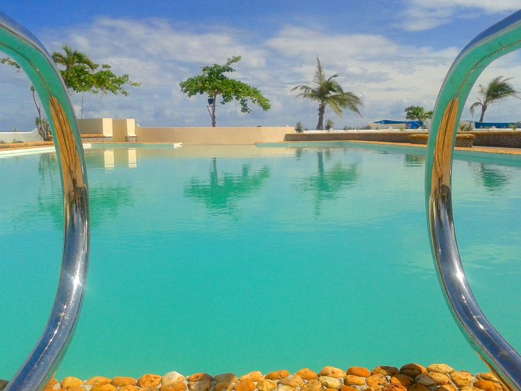 By the pool at malapascua island | RUSHKULT