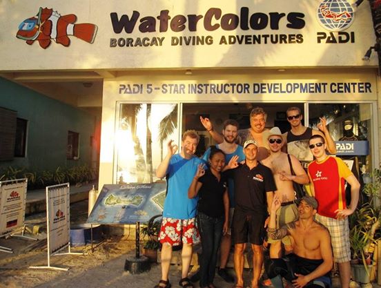 dive center watercolors | RUSHKULT