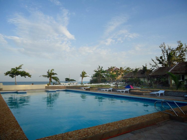 pool at malapascua thresher cove resort | RUSHKULT